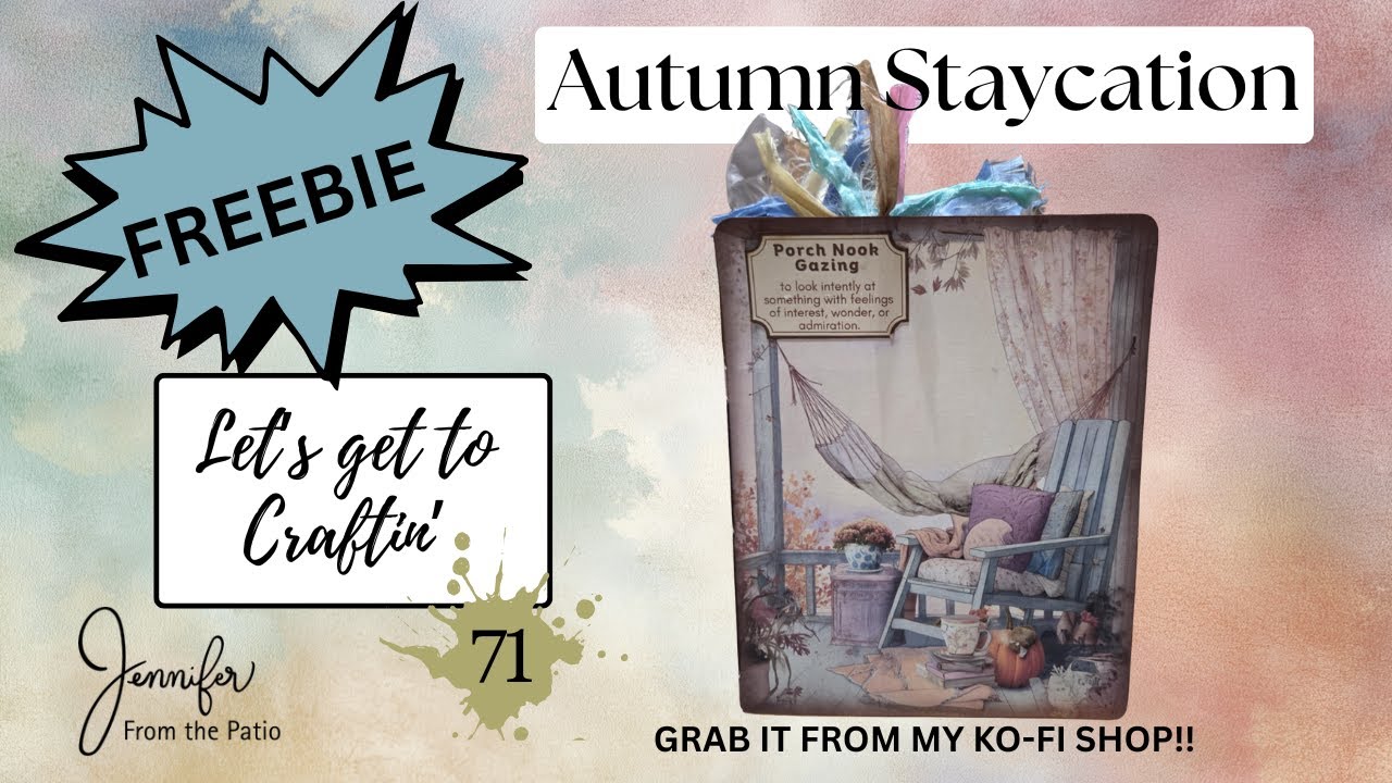 FREEBIE for you Dahling!!!  Autumn Staycation ~ A Cozy 21-Page FREEBIE