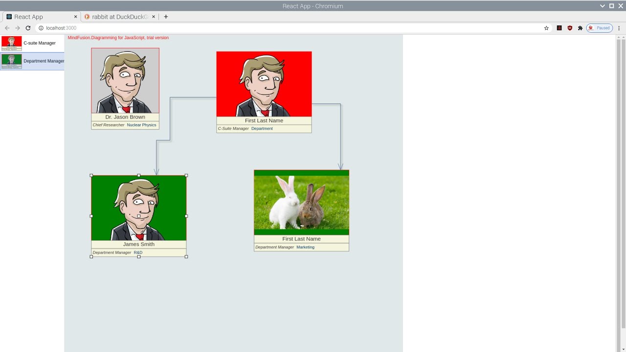 Org Chart in React - Part III