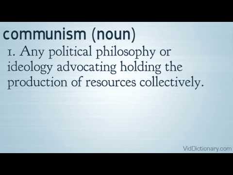communism - definition
