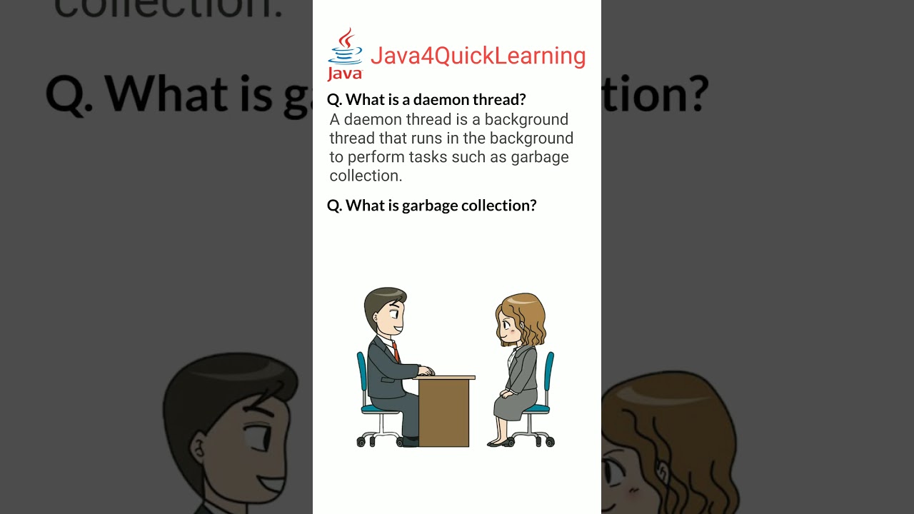 What Is Daemon Thread || 30 Days 30 Questions (15) || Placement Series #corejava #interview