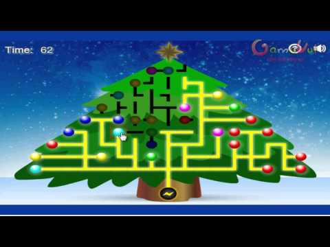 Hướng dẫn chơi game Thắp sáng giáng sinh - Gamevui
