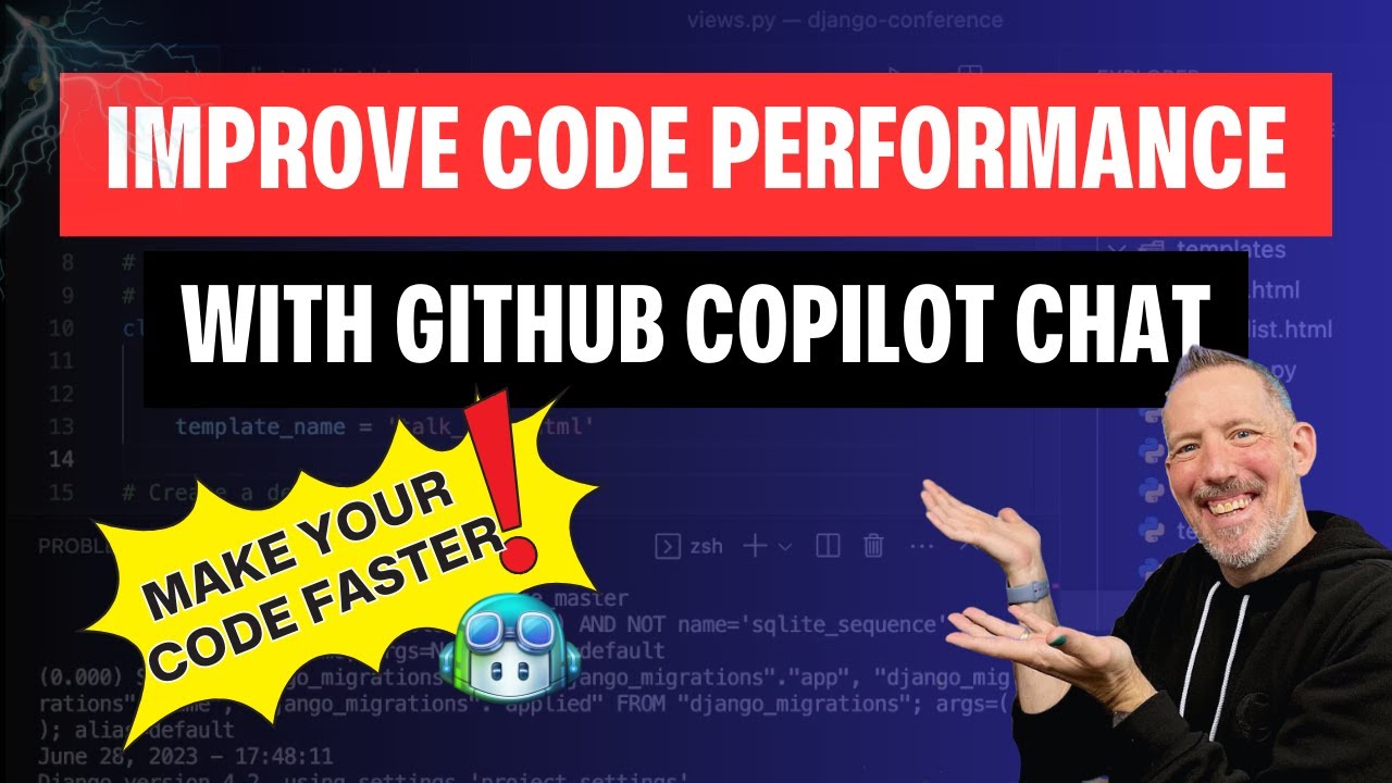 Improve code performance with GitHub Copilot Chat