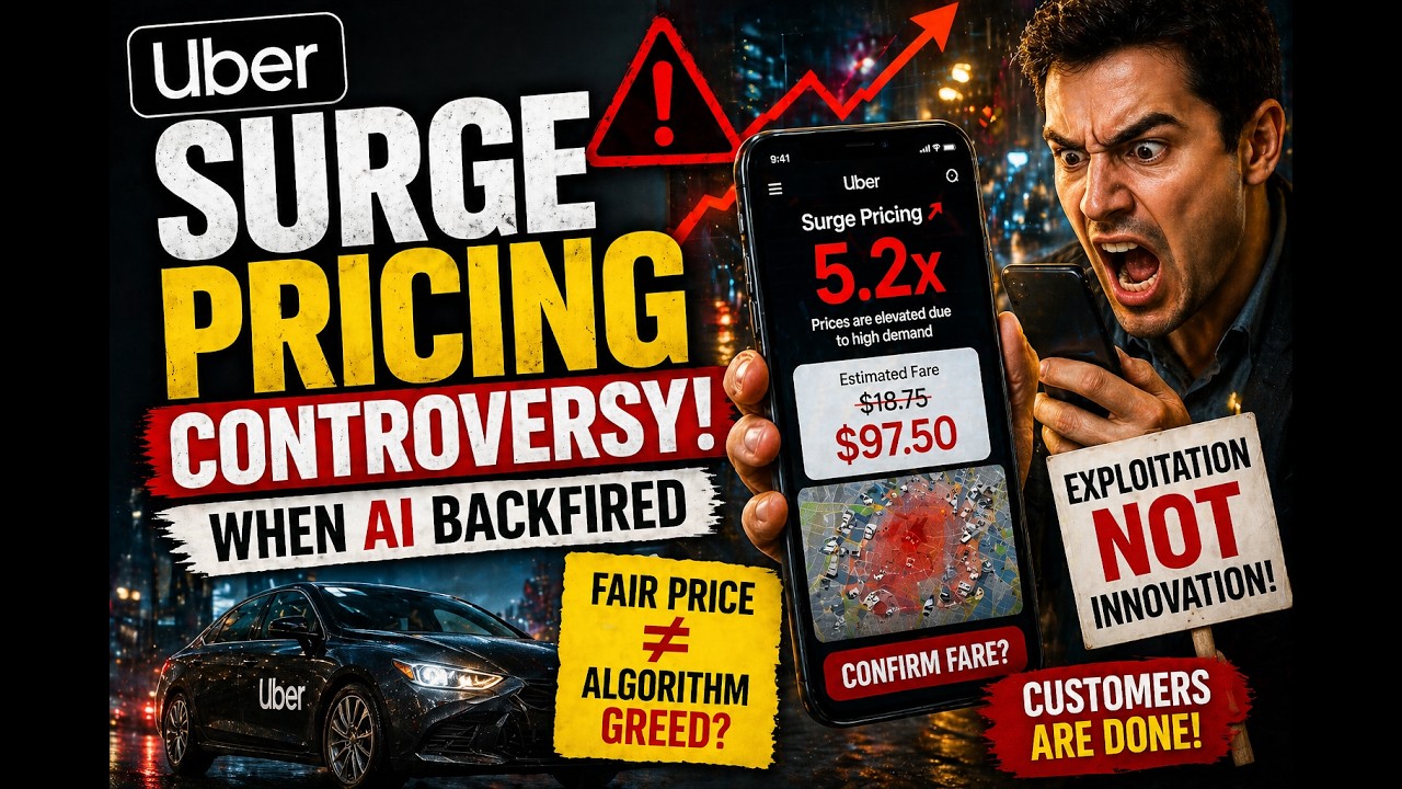 Uber Surge Pricing Controversy: When AI Pricing Backfired