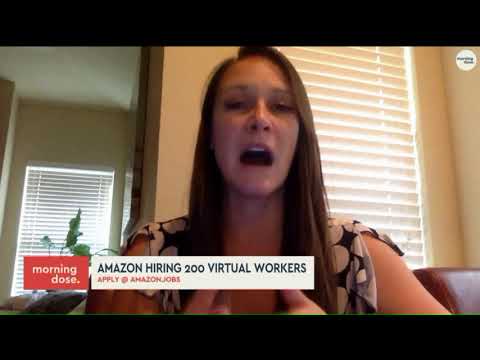Amazon hiring work-from-home jobs