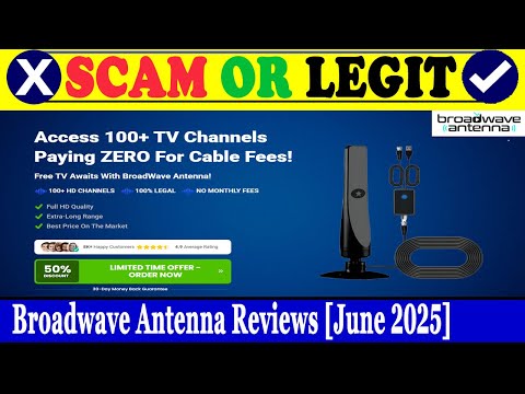 Broadwave Antenna Reviews (June 2025) - Is This Product Real Find Out! | Scam Inspecter
