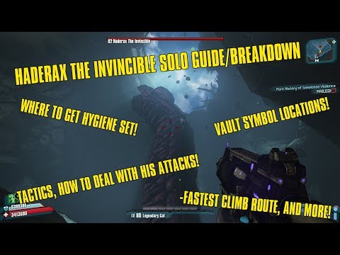 Steam Community :: Video :: Borderlands 2 - Haderax The Invincible Solo ...