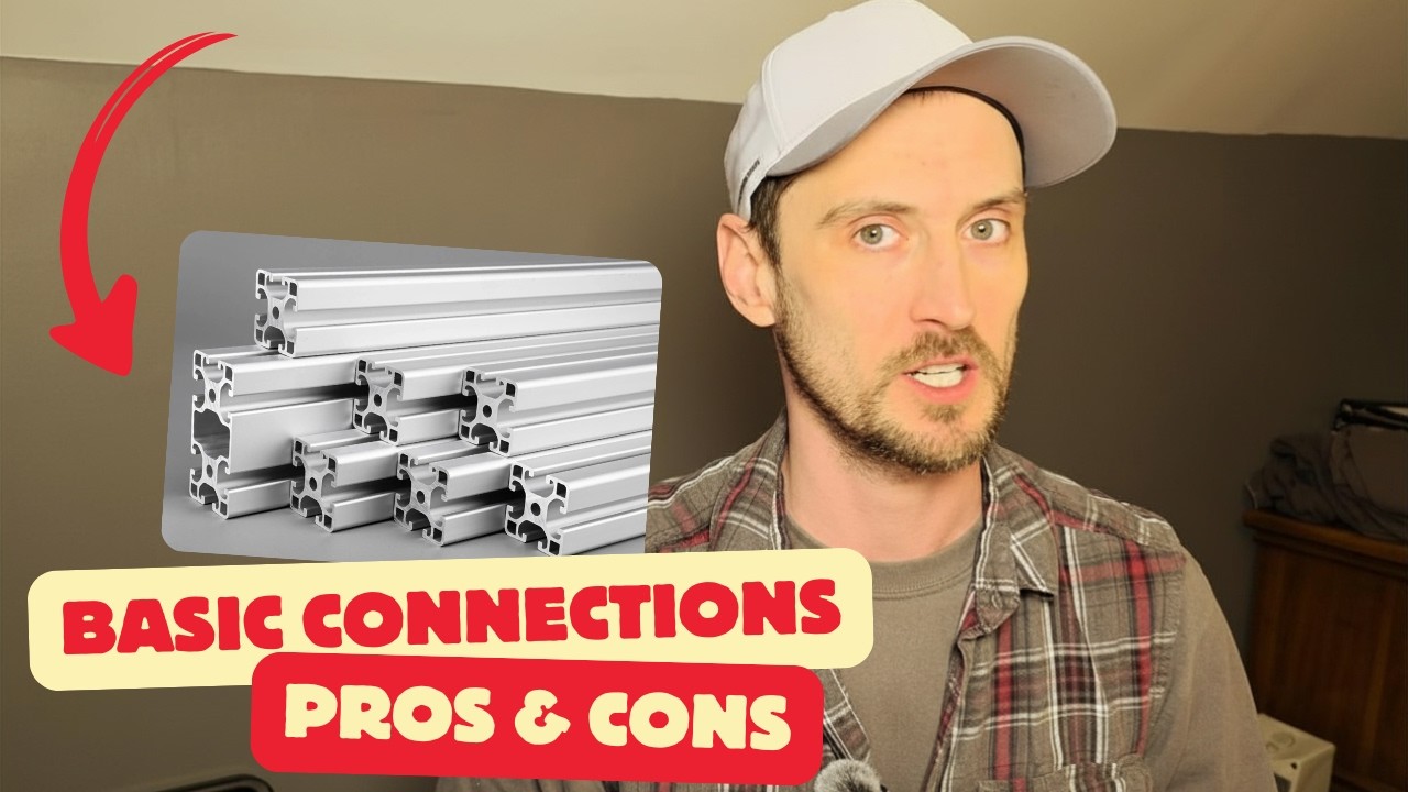 How to Build Anything with Aluminum Extrusion (Connection guide)