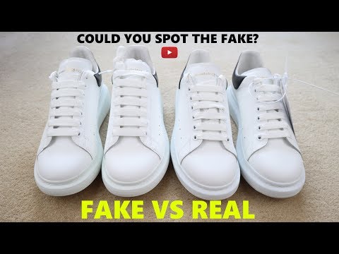 How to spot the LATEST FAKE Alexander McQueen sneakers Real vs Fake review guide