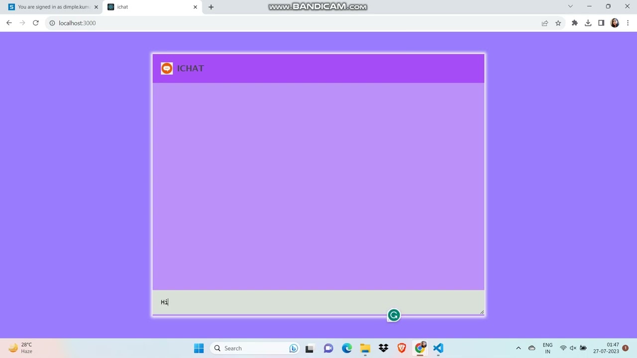 @codeclause Chat application using web sockets |  #codeclause  #webdev #internship #CodeClause