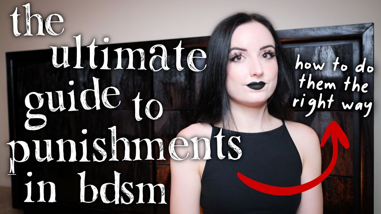 The Ultimate Guide to Punishments in BDSM