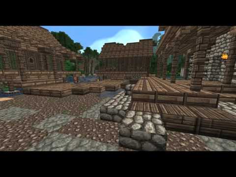 2012 Skyrim Minecraft Map