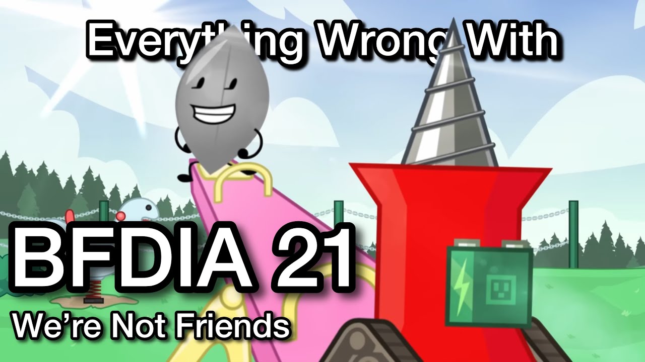 Everything Wrong With BFDIA 21 | starnoah1