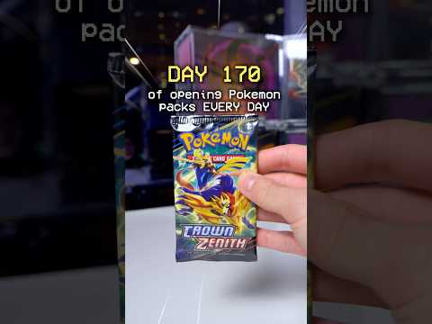 Alt Art pull! Crown Zenith Booster Pack opening 🔥 #pokemonshorts