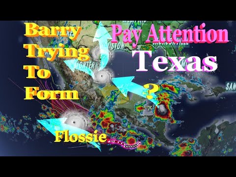 Barry Is Trying To Form In The Gulf!