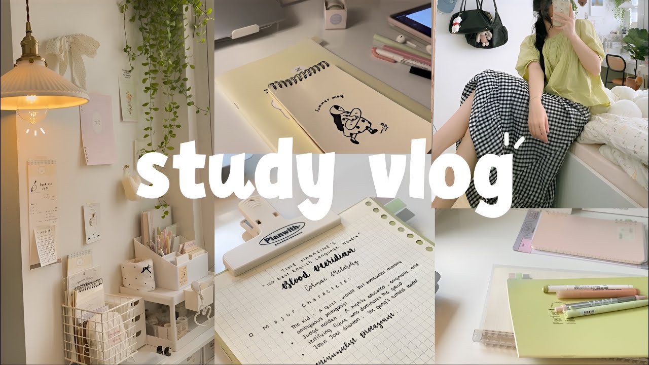 STUDY VLOG | 4:30am, morning  productive, studying, haul, motivation ˚ ༘