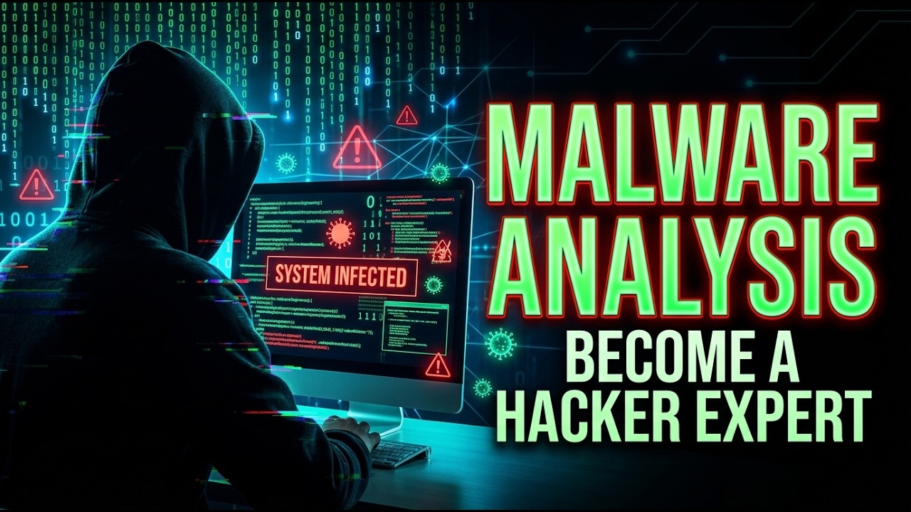 Malware Analysis Full Course  | Reverse Engineering, Wireshark, Ransomware Analysis
