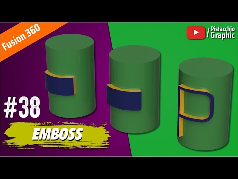 Free STL file #38 Emboss Command | Fusion 360 | Pistacchio Graphic・3D ...