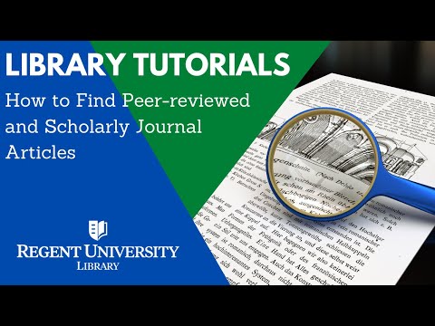 How to Find Peer-Reviewed Articles with Primo