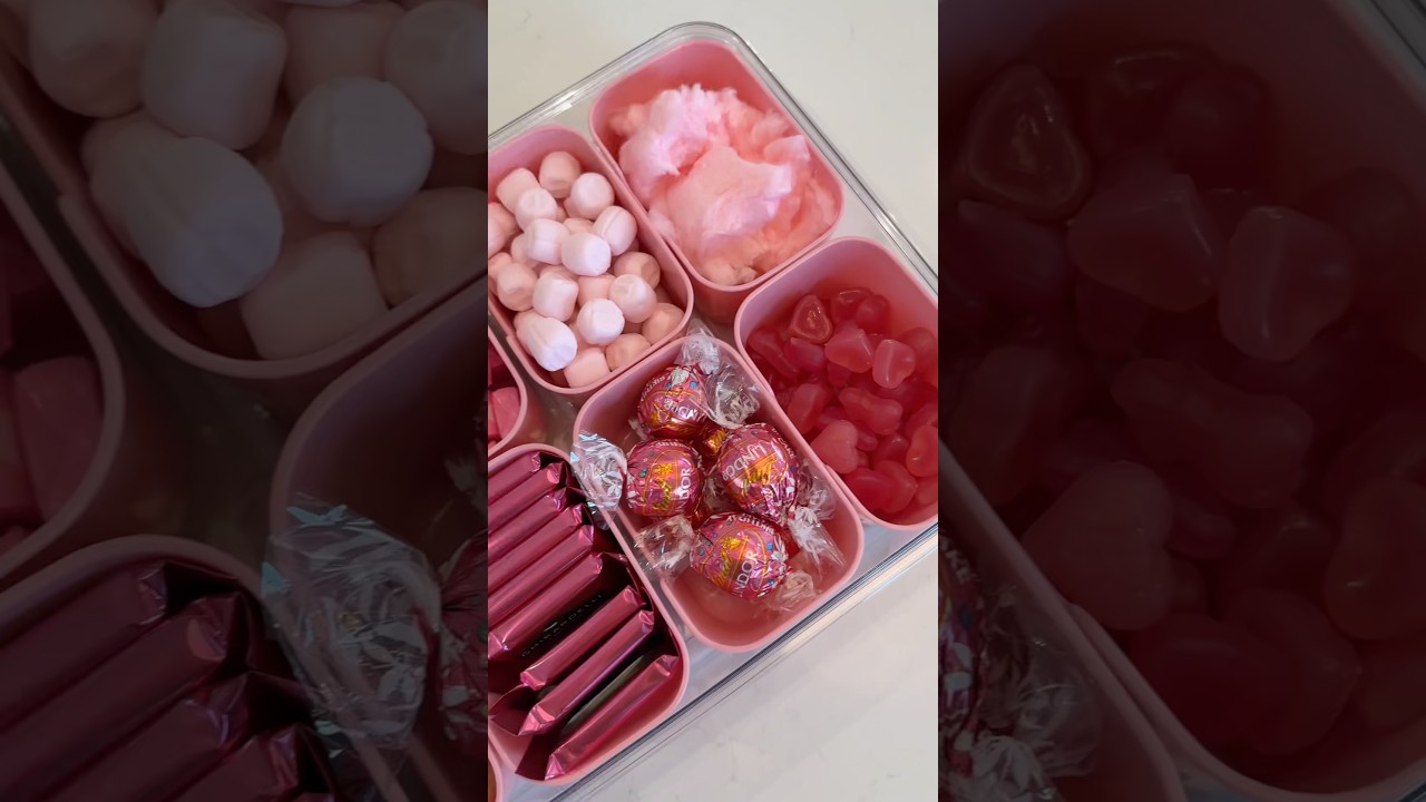 *asmr* pink restock 🤭🎀 #asmr #restock #asmrsounds #aesthetic #pink #snacks #candy