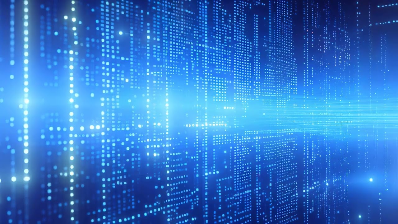 Abstract technology background with binary code. Data concept, An abstract digital server background