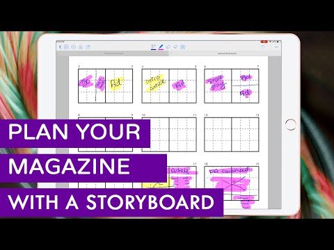 Plan your InDesign Publications with a Storyboard