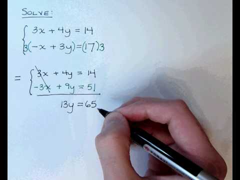 Elimination by Multiplication - Examples & Practice - Expii