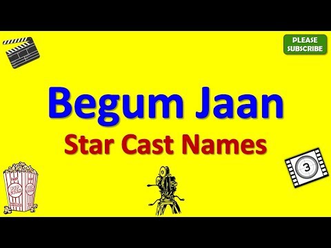 Begum Jaan Star Cast, Actor, Actress and Director Name