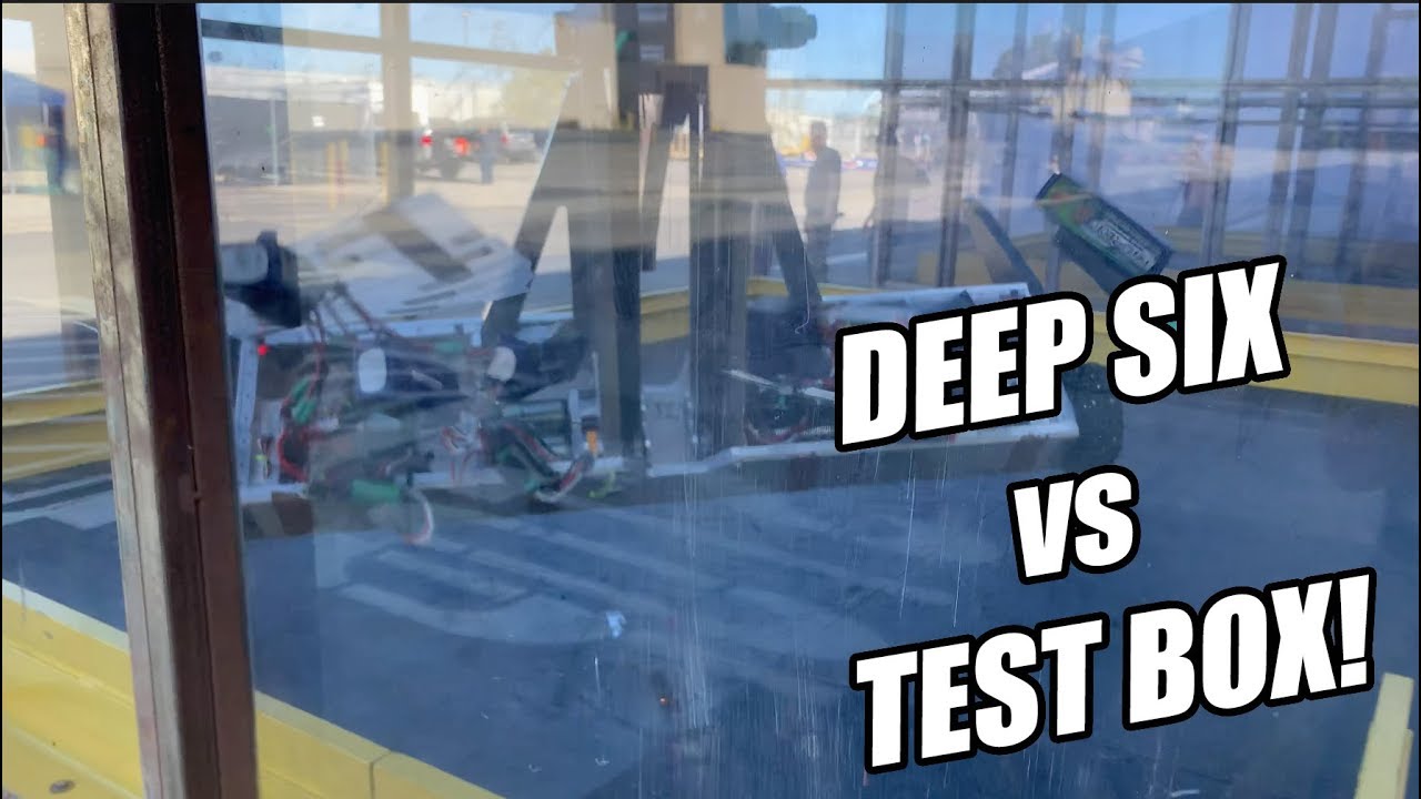 Deep Six Weapon Test FAIL! Dramatic Test Video from Battlebots 2019 - Discovery Channel