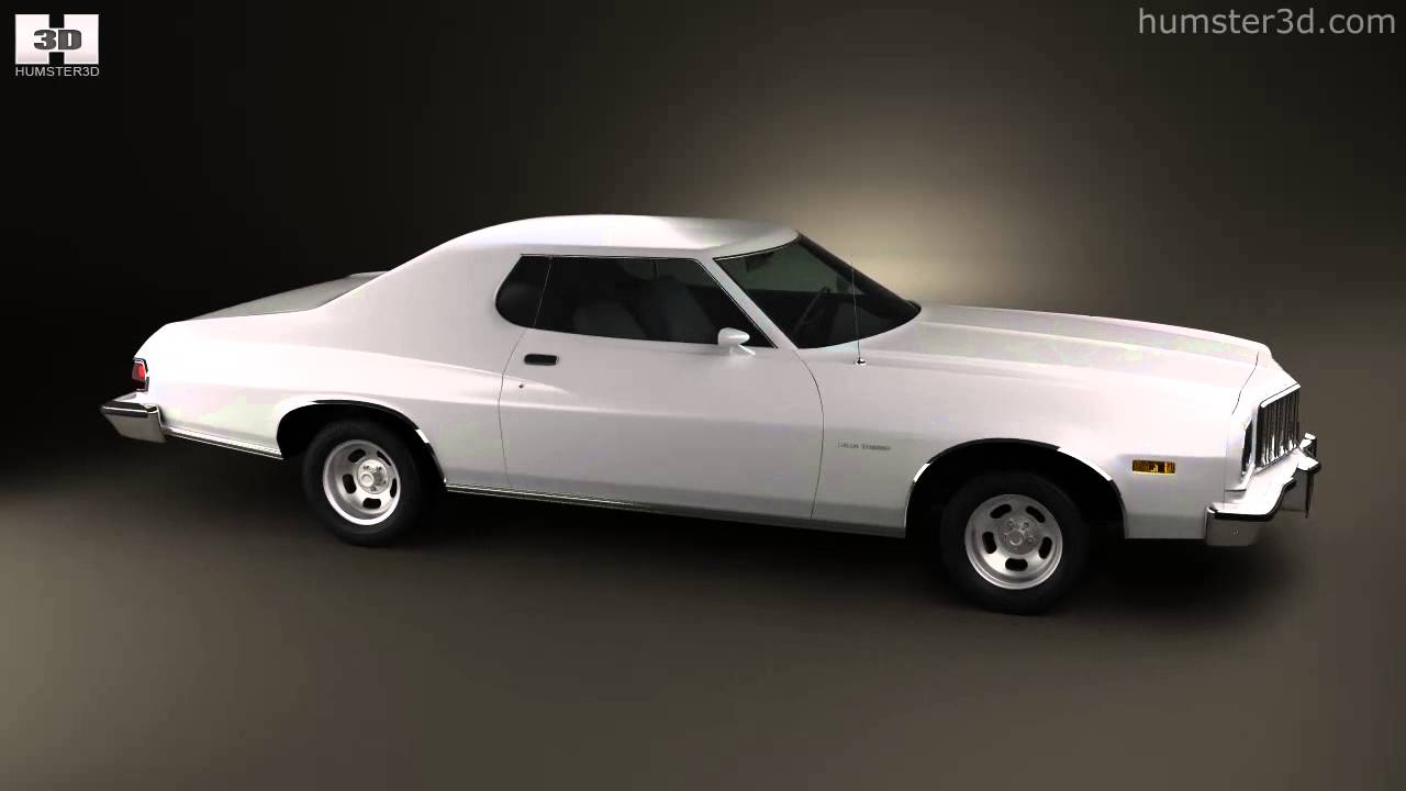 Ford Gran Torino hardtop 1974 3D model by 3DModels.org