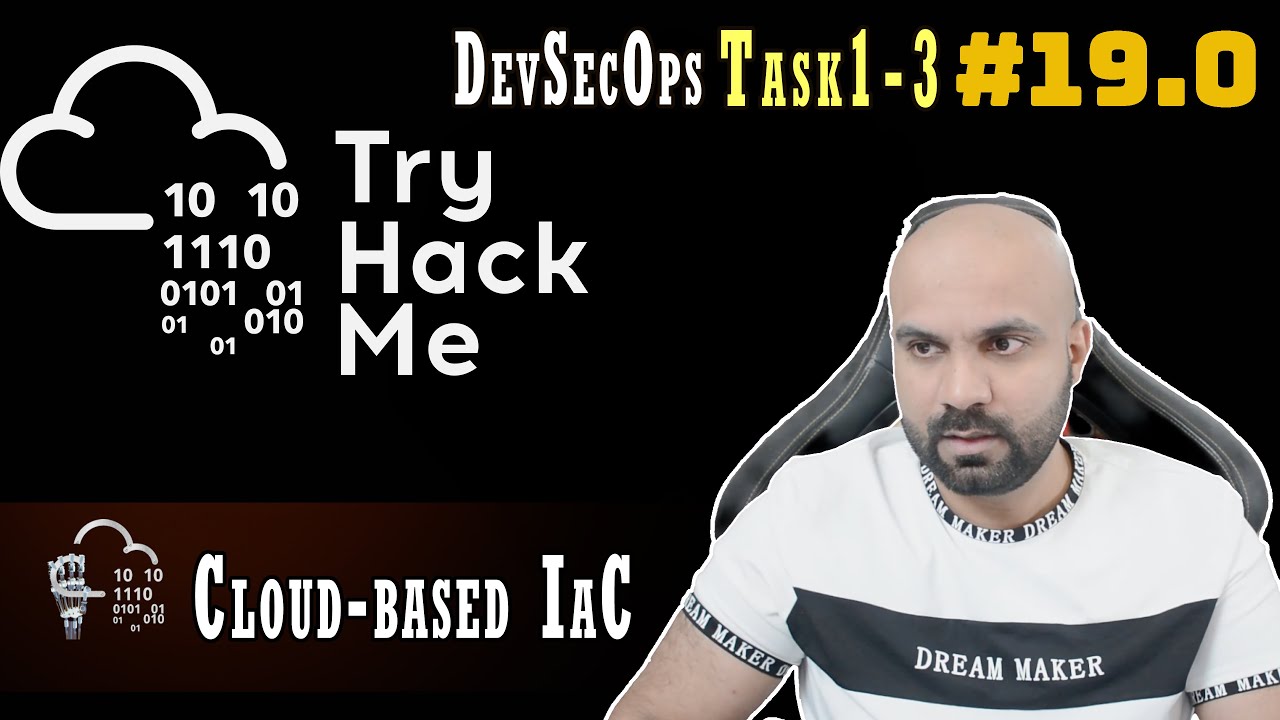 Cloud-based IaC :  Task 1-3 :  DevSecOps :  TryHackMe : Walk through 19.0