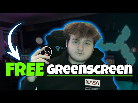 FREE Green Screen Without Green Screen in OBS! 2025 - Background Removal Tutorial ✅