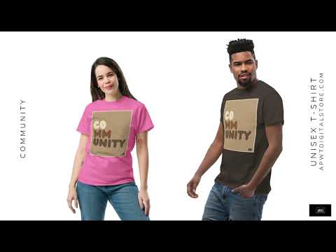 T-Shirts - Our Community Unisex T-Shirt - The APWT Gift Shop