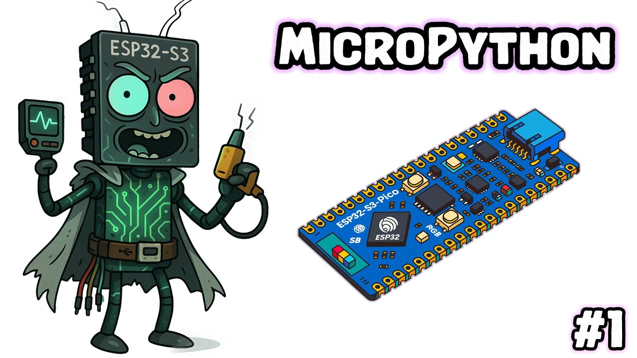 ESP32S3 Pico Tutorial - MicroPython Setup