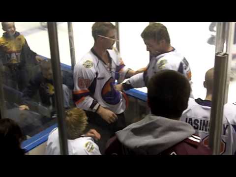 Dan Kolomatis vs. J.D. Carrabino, December 05, 2009 - Chicago Steel vs ...