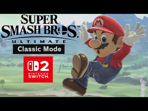 Super Smash Bros. Ultimate (Switch 2) - Mario Classic Mode (4K 60FPS)