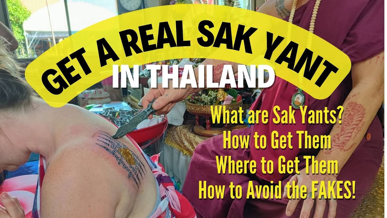 Getting a Sak Yant Tattoo in Thailand : Real Traditional Thai Tattoo
