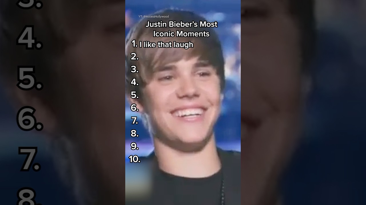 Justin Bieber's Most Iconic Viral Moments #shorts #justinbieber #viralshort