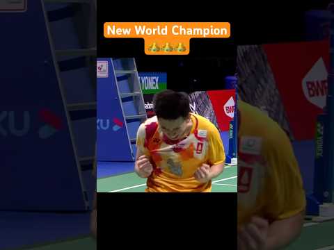 Vitidsarn doing LCW’s celebration! #leechongwei #kunlavutvitidsarn