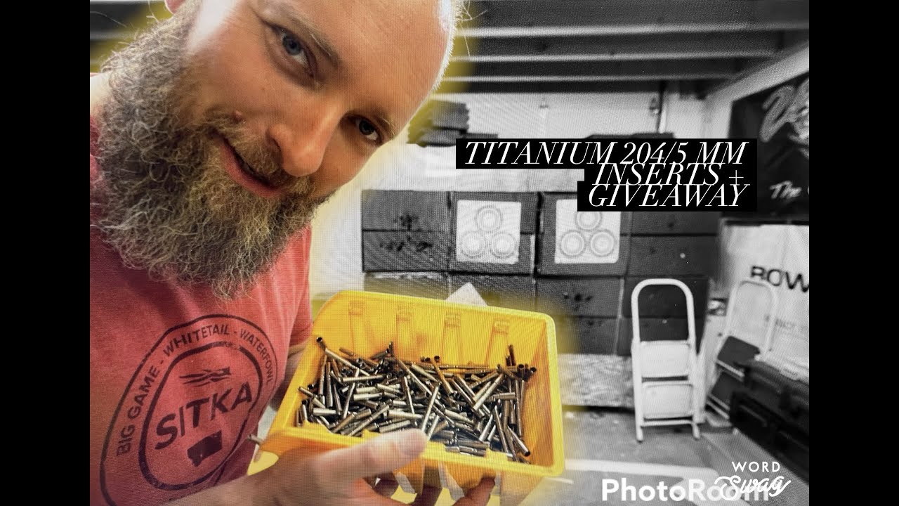 MFJJ's Titanium 204/5 MM Insert + Giveaway