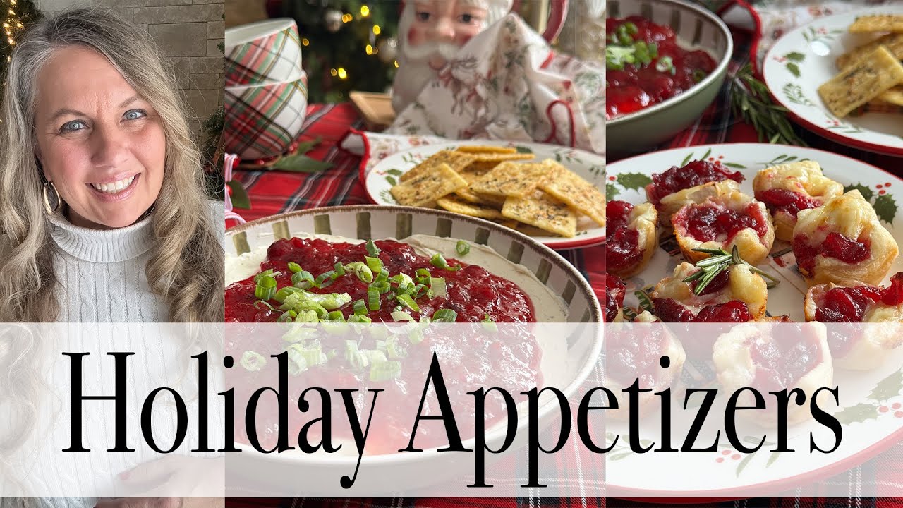 🎄5 Easy Christmas Appetizers Everyone Loves