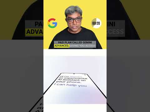 Google Bard is Rebranded to Gemini; New 'Advanced' Paid Plan Released #Shorts