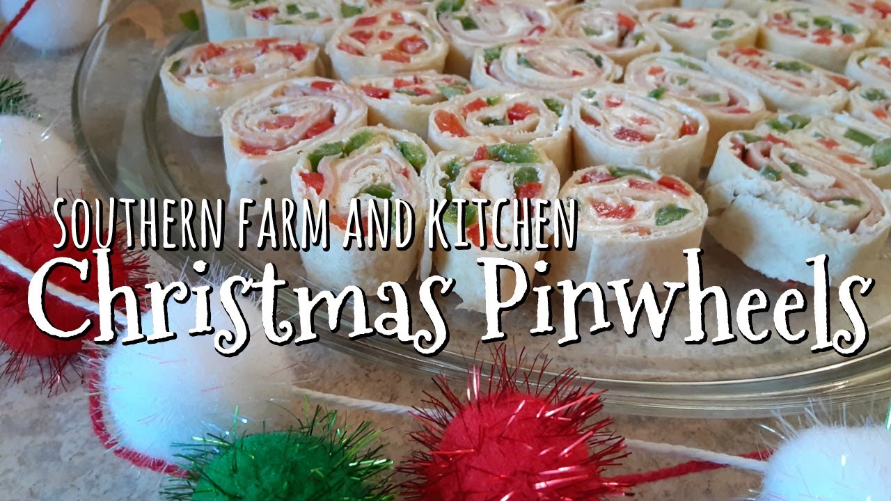Christmas Pinwheels / Christmas Party Food  Holiday Appetizers