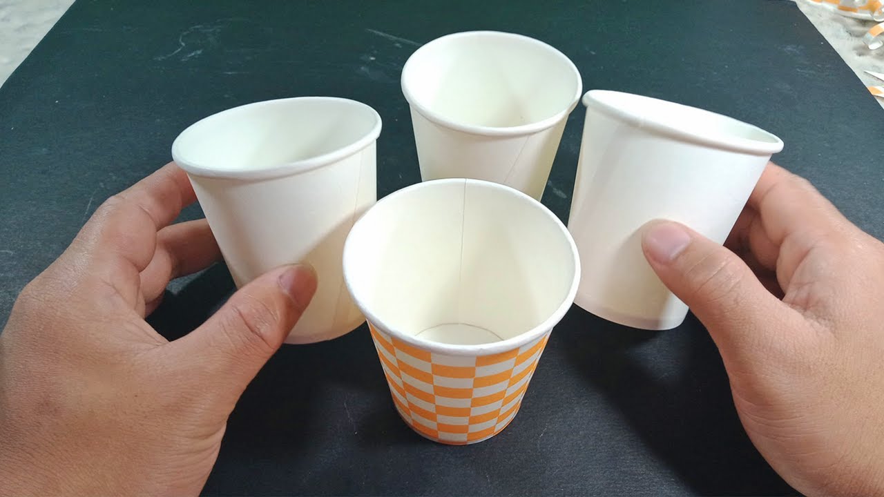 COOL Upcycled PAPER Cup LANTERN Decorations