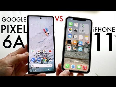 Google Pixel 6A Vs iPhone 11! (Comparison) (Review)