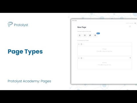 Academy: Pages - Page Types