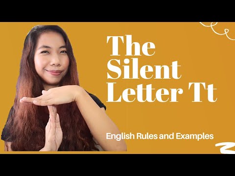 English Pronunciation Lesson 11 | Words with Silent T | Internet, Mountain, and More!