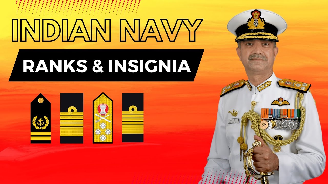 Indian Navy Ranks and Insignia Revealed - Must Watch!