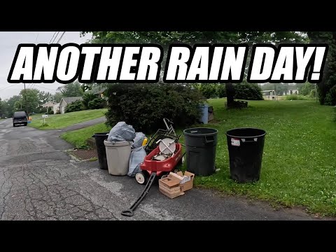 Trash Picking Street Scrapping Making Money! - Ep. 1109