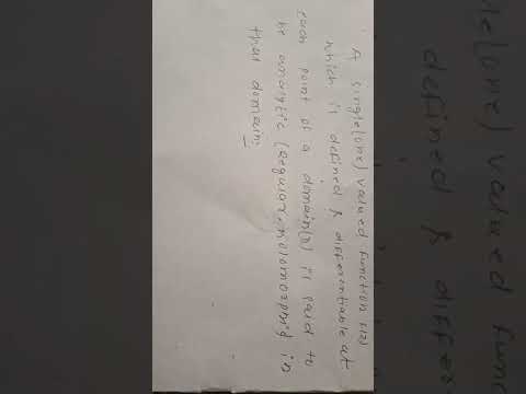 what is analytic function