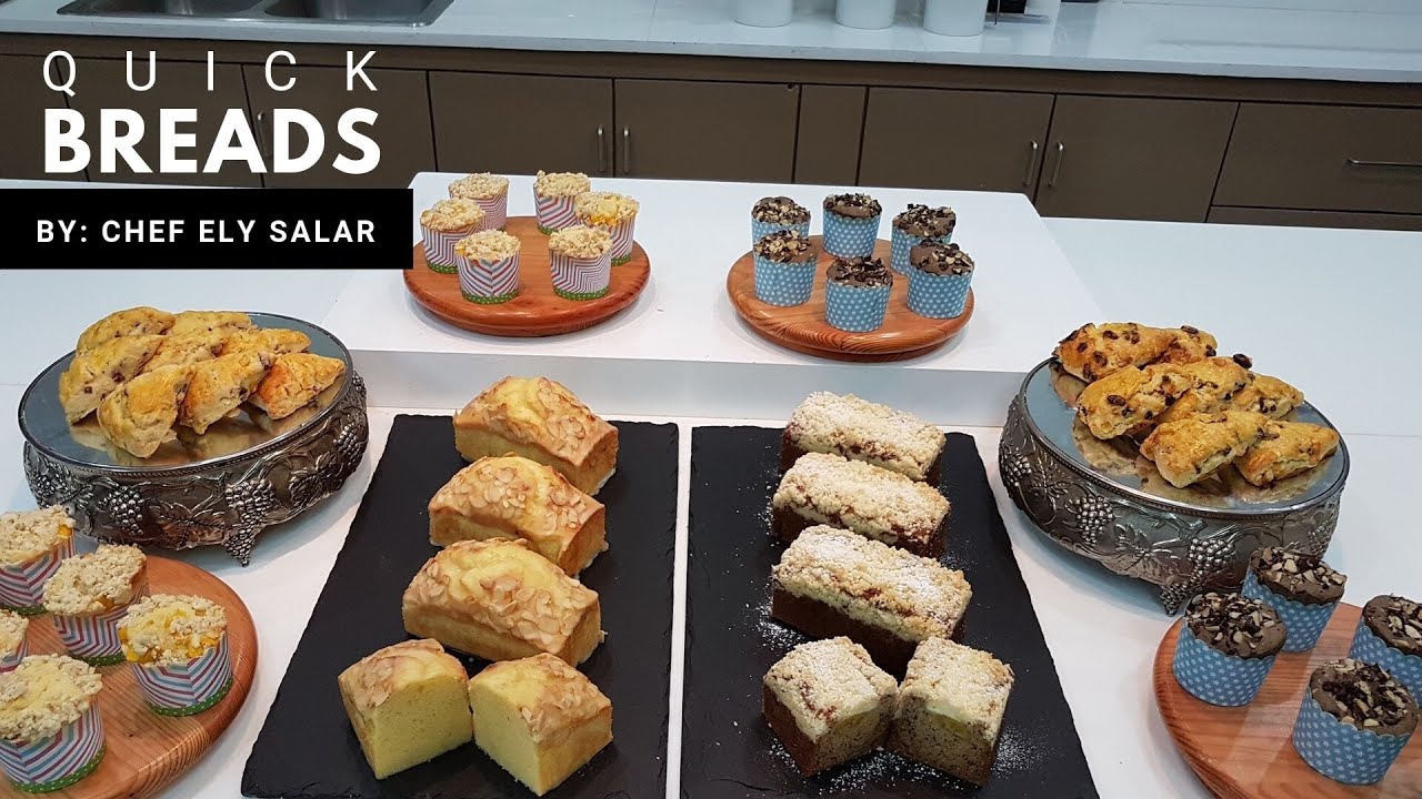 Quick Breads Online Class by Chef Ely Salar (Preview)